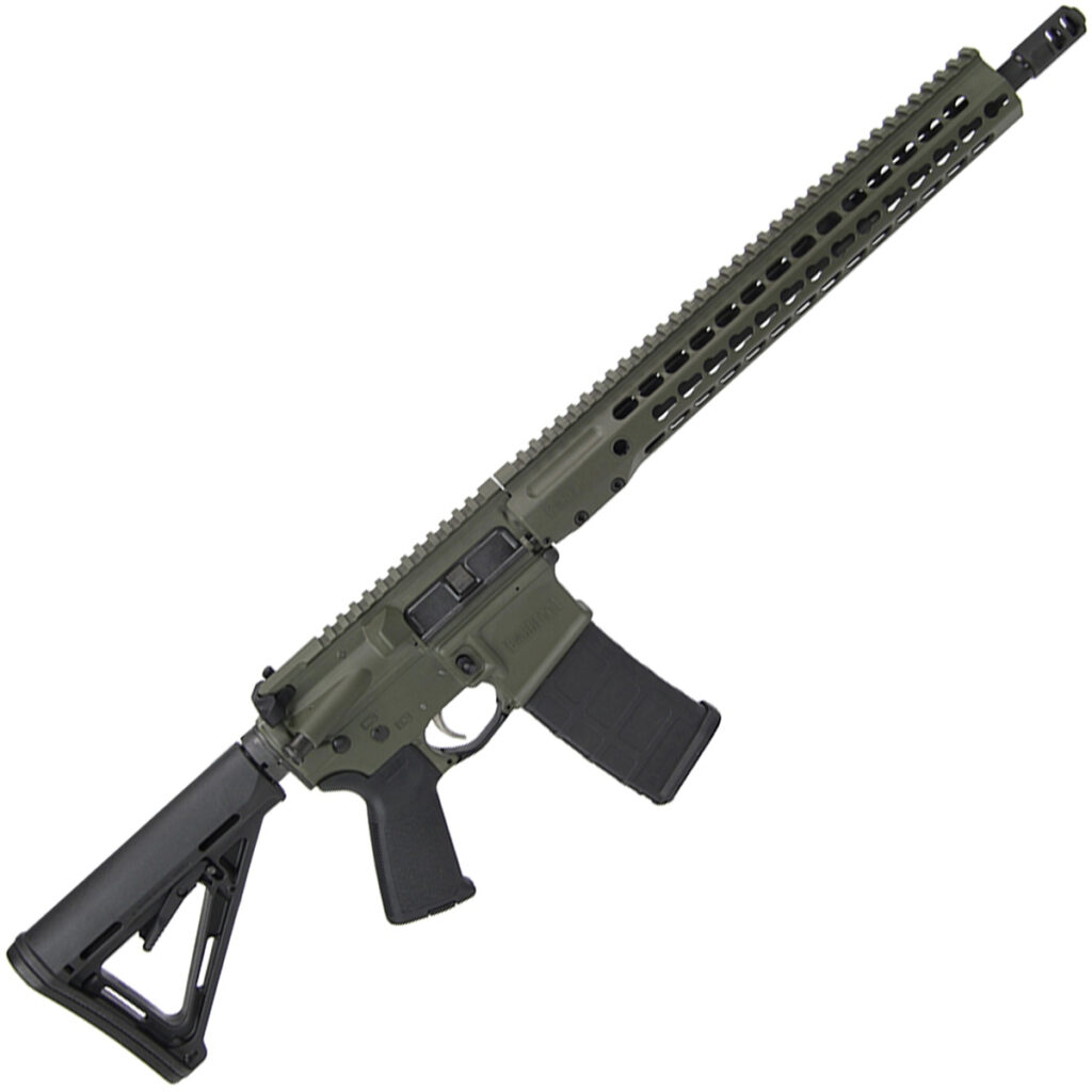 Barrett REC7 Gen II DI 5.56 Mm NATO 16in OD Green Cerakote Semi ...